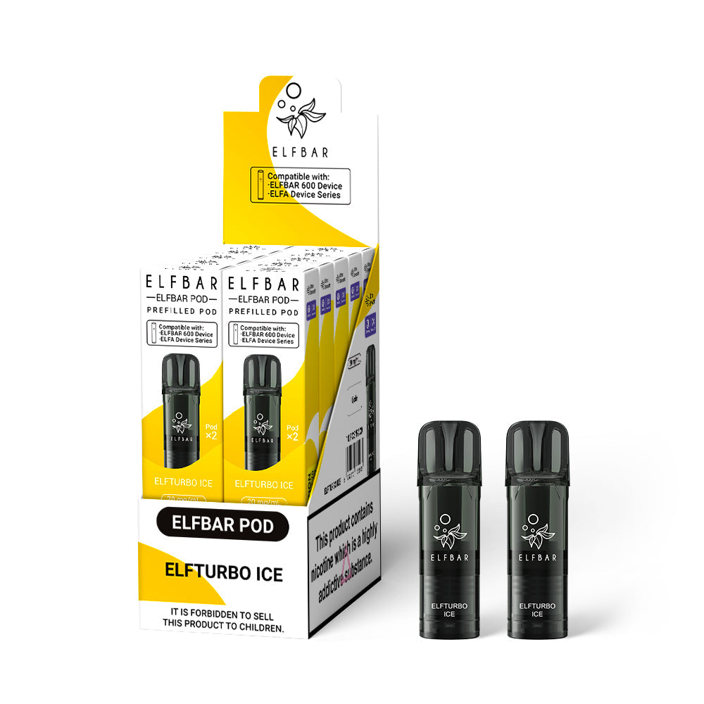 ELF TURBO ICE - ELF BAR 600 POD – Wholesale Local UK