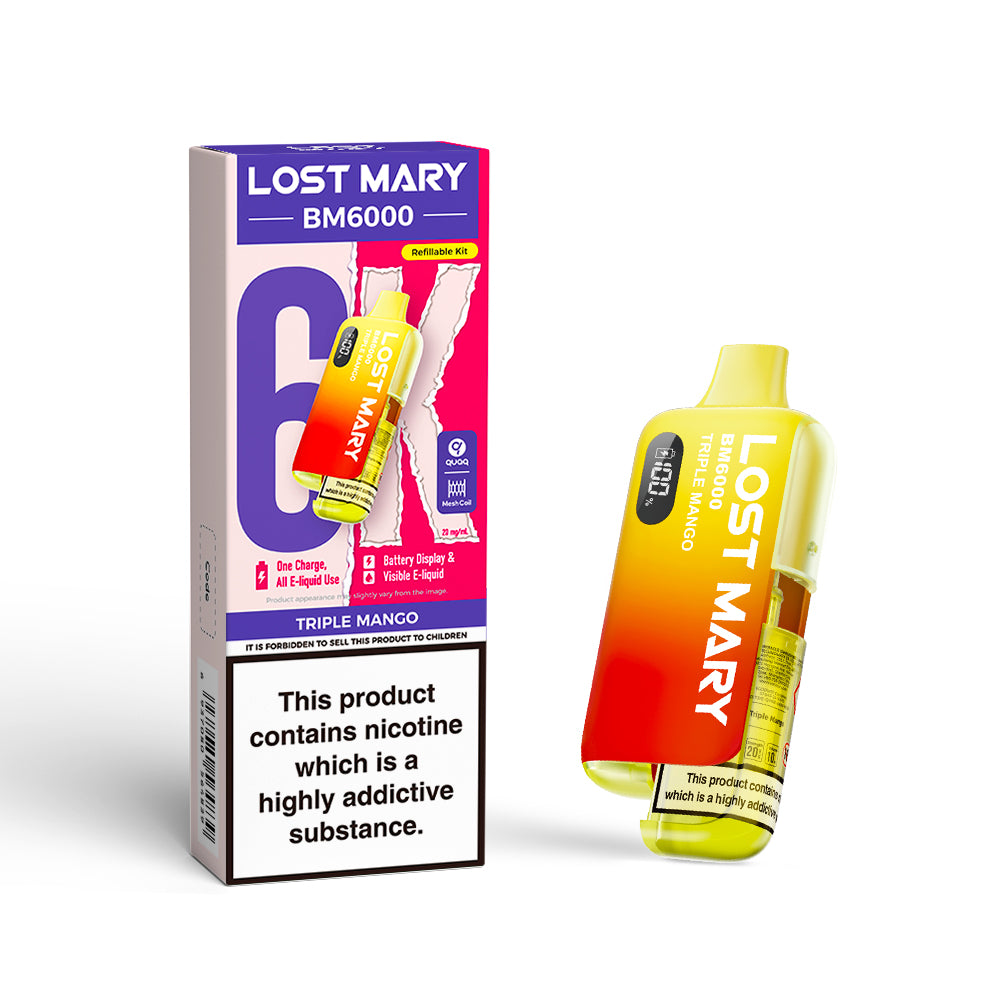 TRIPLE MANGO - LOST MARY BM6000 KIT – Wholesale Local UK